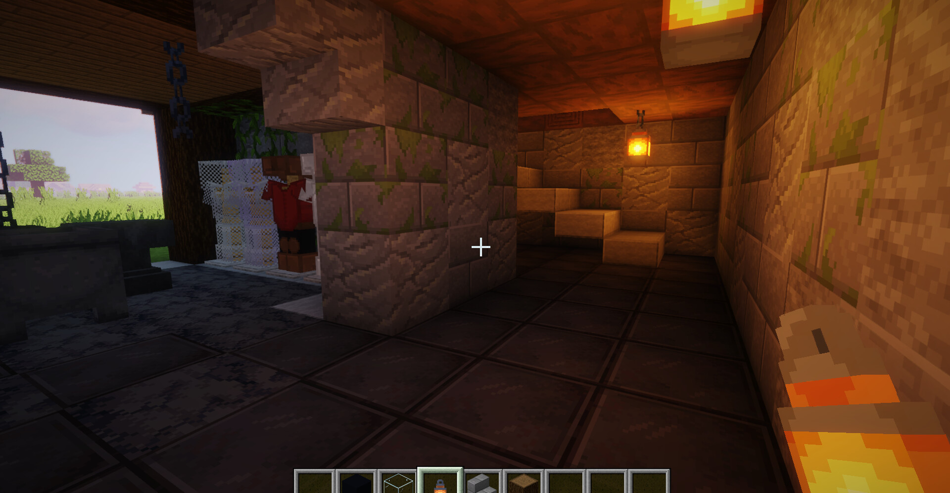 Medieval House + Blacksmith Workshop Minecraft Map