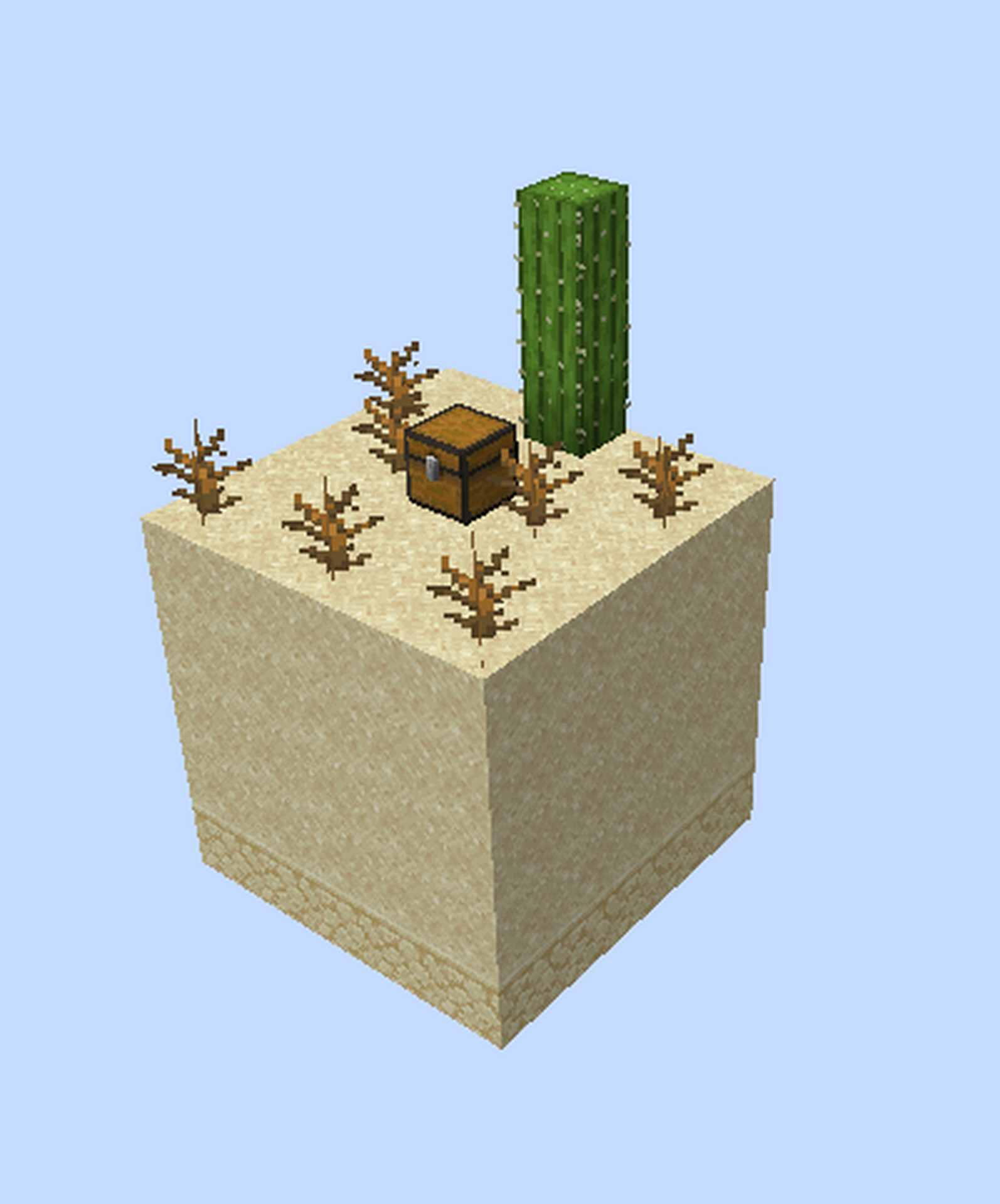 Overworld Skyblock Minecraft Map