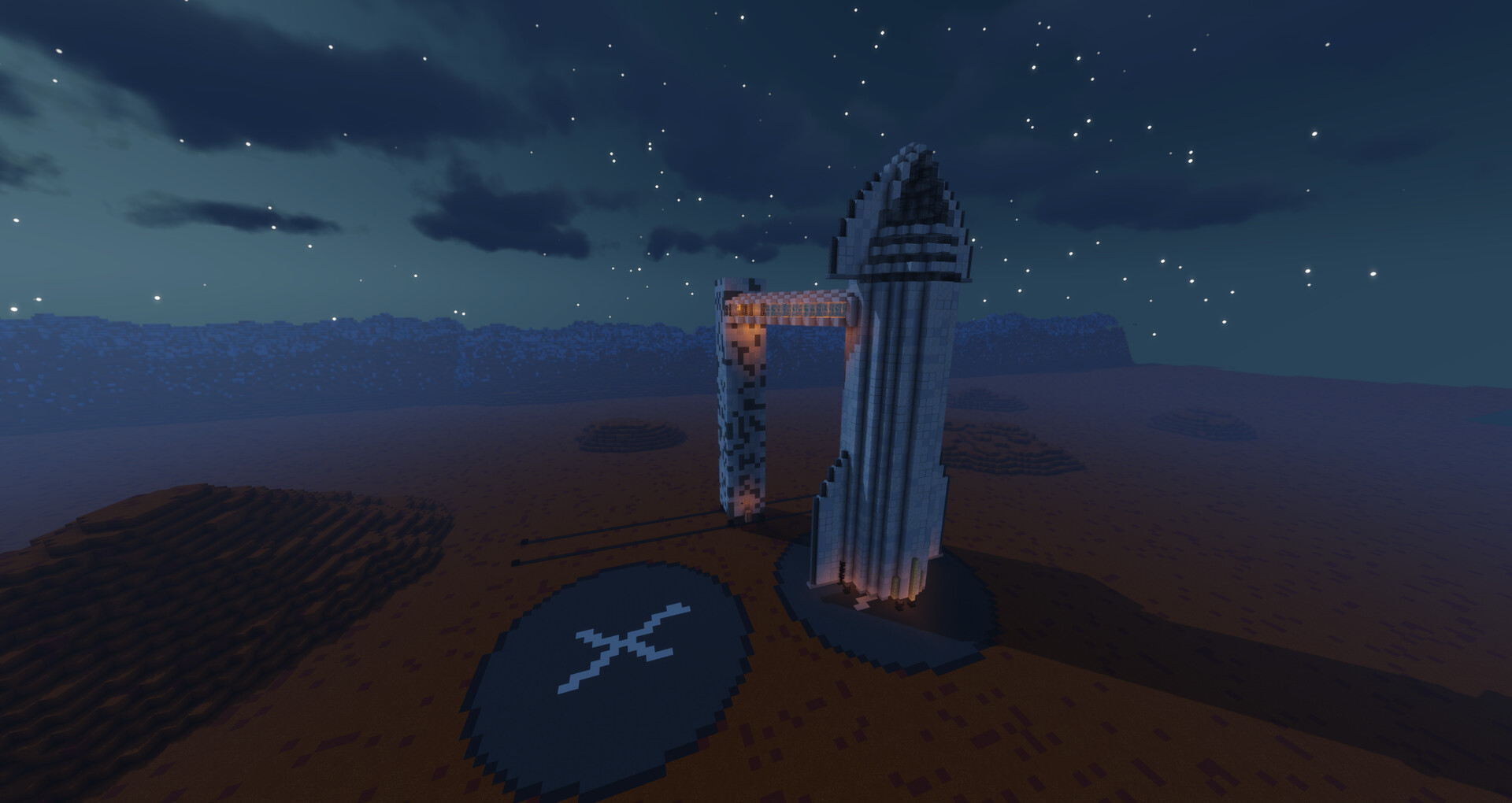 Mars Colony By SpaceX - Including Starship [BETA] Minecraft Map