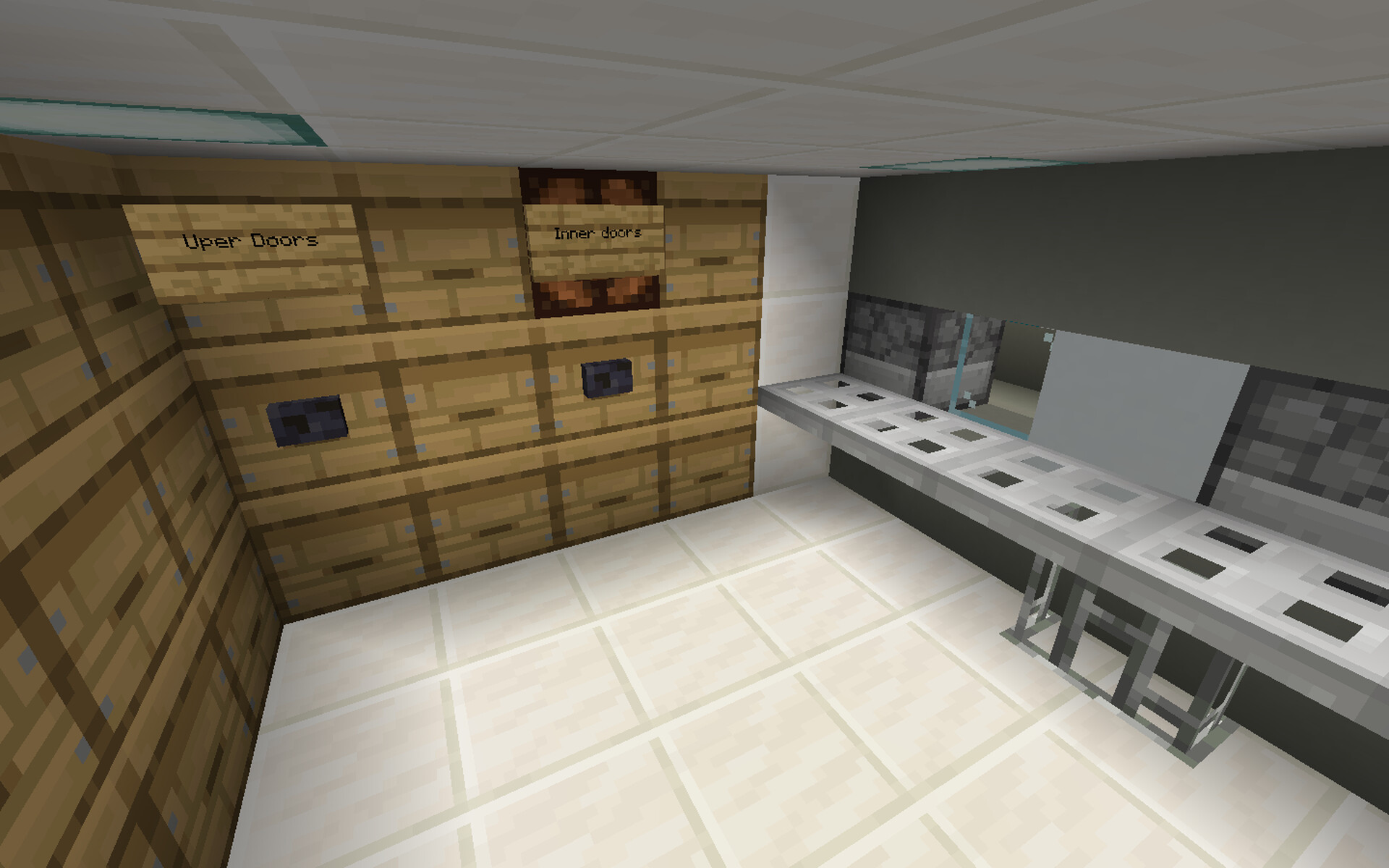 Alfa-1 Nuclear Redstone Bunker Minecraft Map