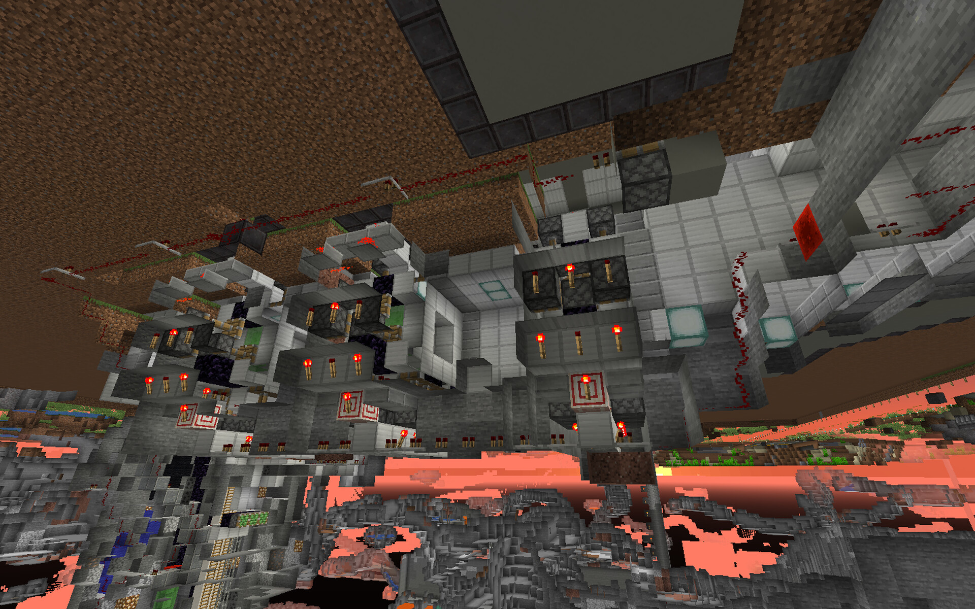 Alfa-1 Nuclear Redstone Bunker Minecraft Map