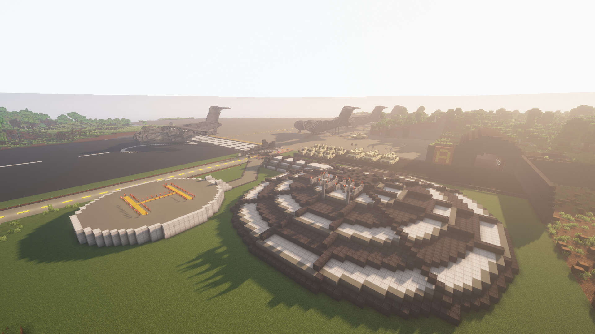 Alfa-1 Nuclear Redstone Bunker Minecraft Map