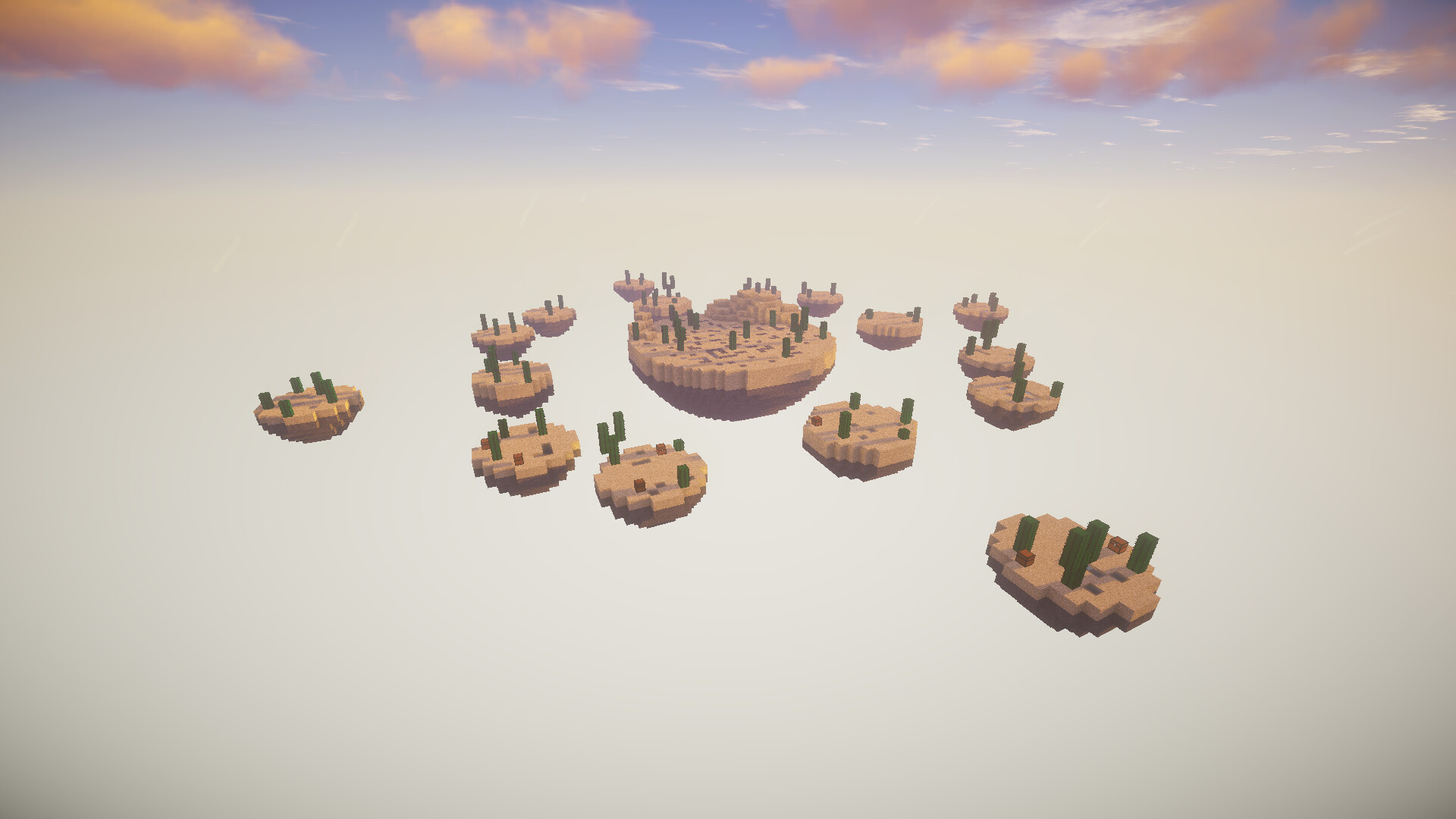 Desert Skywars Map Minecraft Map