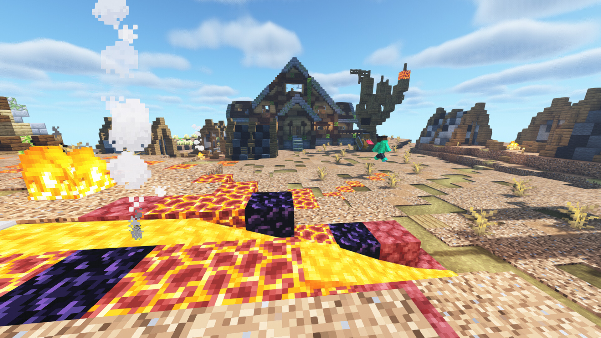 Wasteland Map | Natural Disasters Survival Minecraft Map