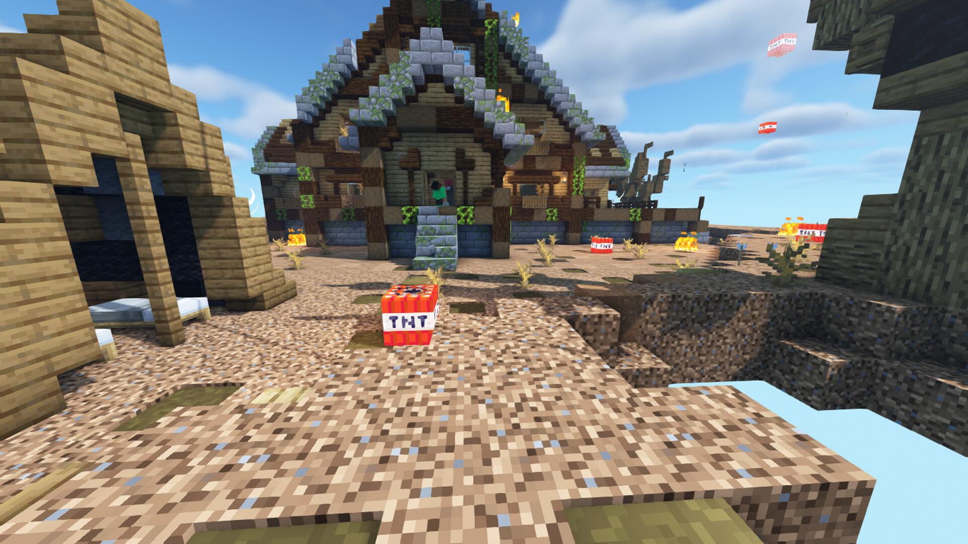 Wasteland Map | Natural Disasters Survival Minecraft Map