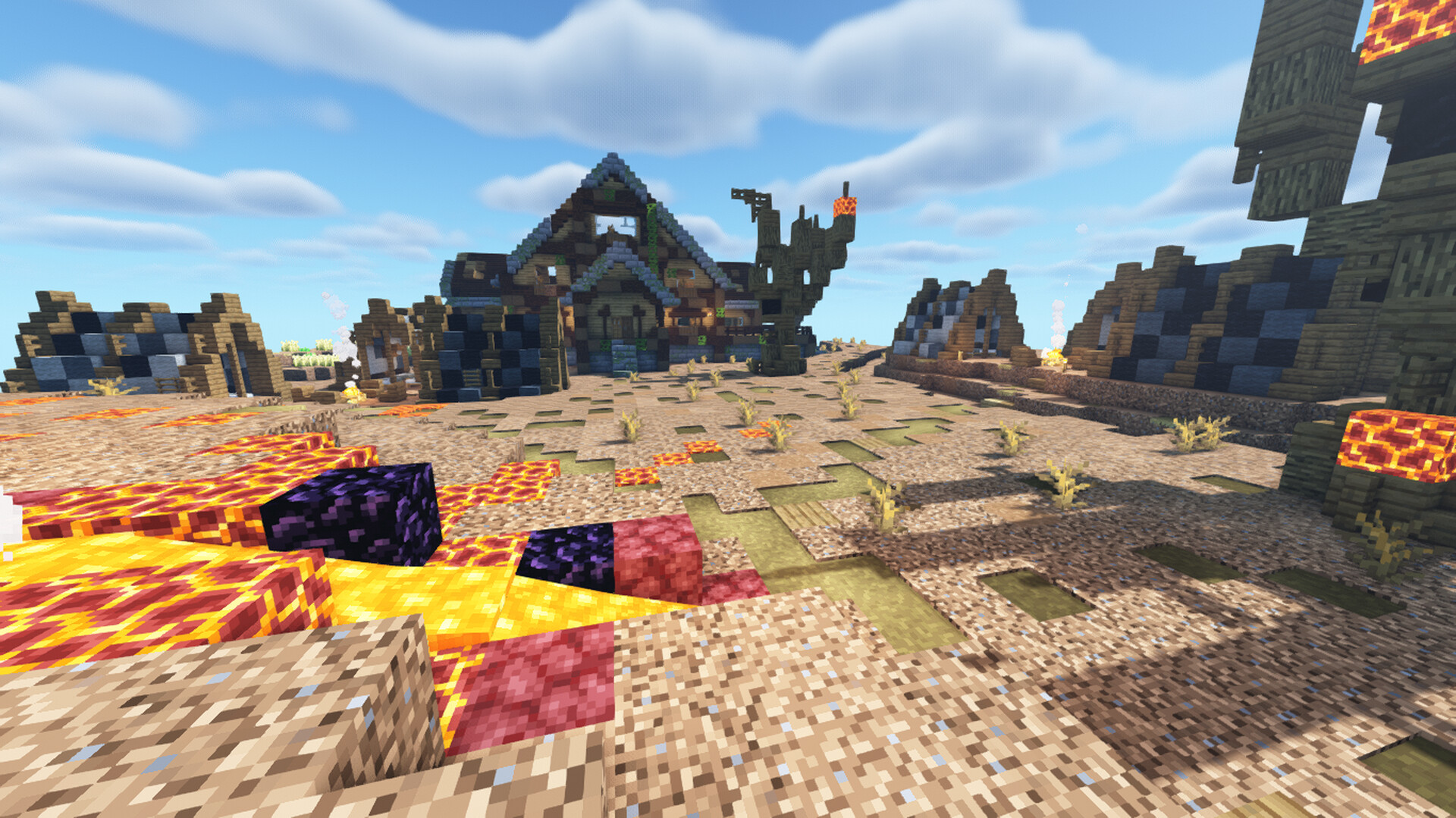 Wasteland Map | Natural Disasters Survival Minecraft Map