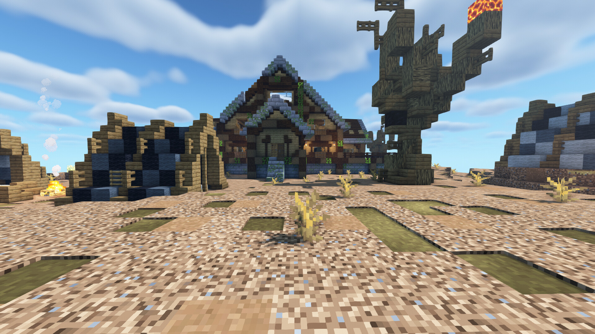 Wasteland Map | Natural Disasters Survival Minecraft Map