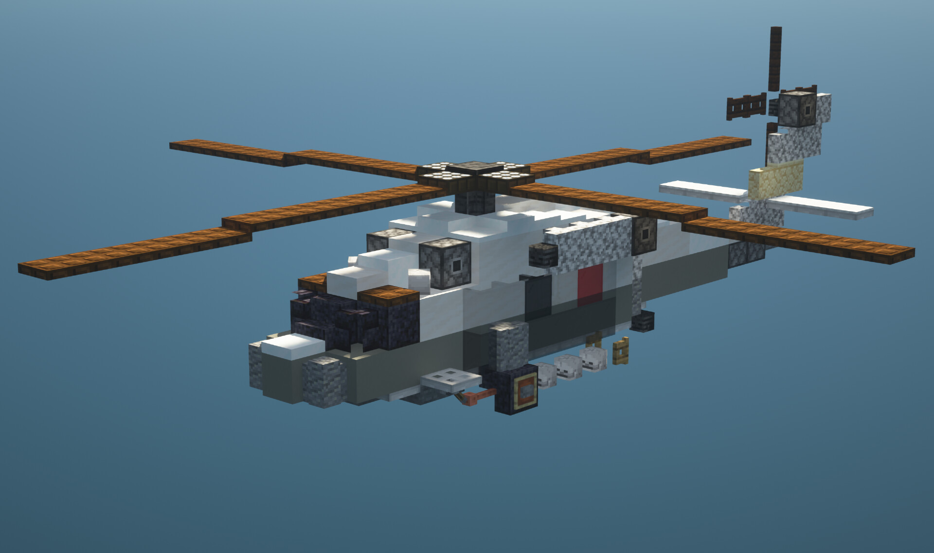 Mitsubishi SH-60J 1.5:1 Scale Minecraft Map