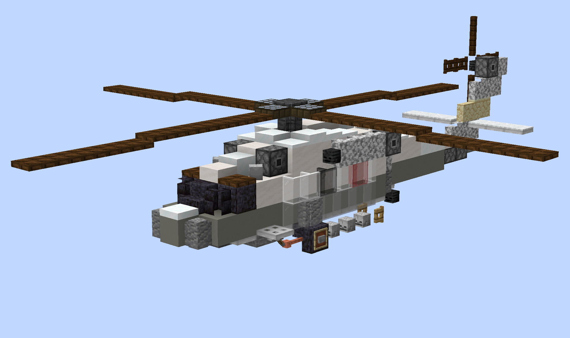 Mitsubishi SH-60J 1.5:1 Scale Minecraft Map