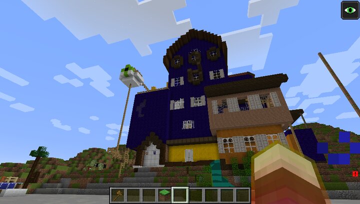 Update hello neighbor Minecraft Map