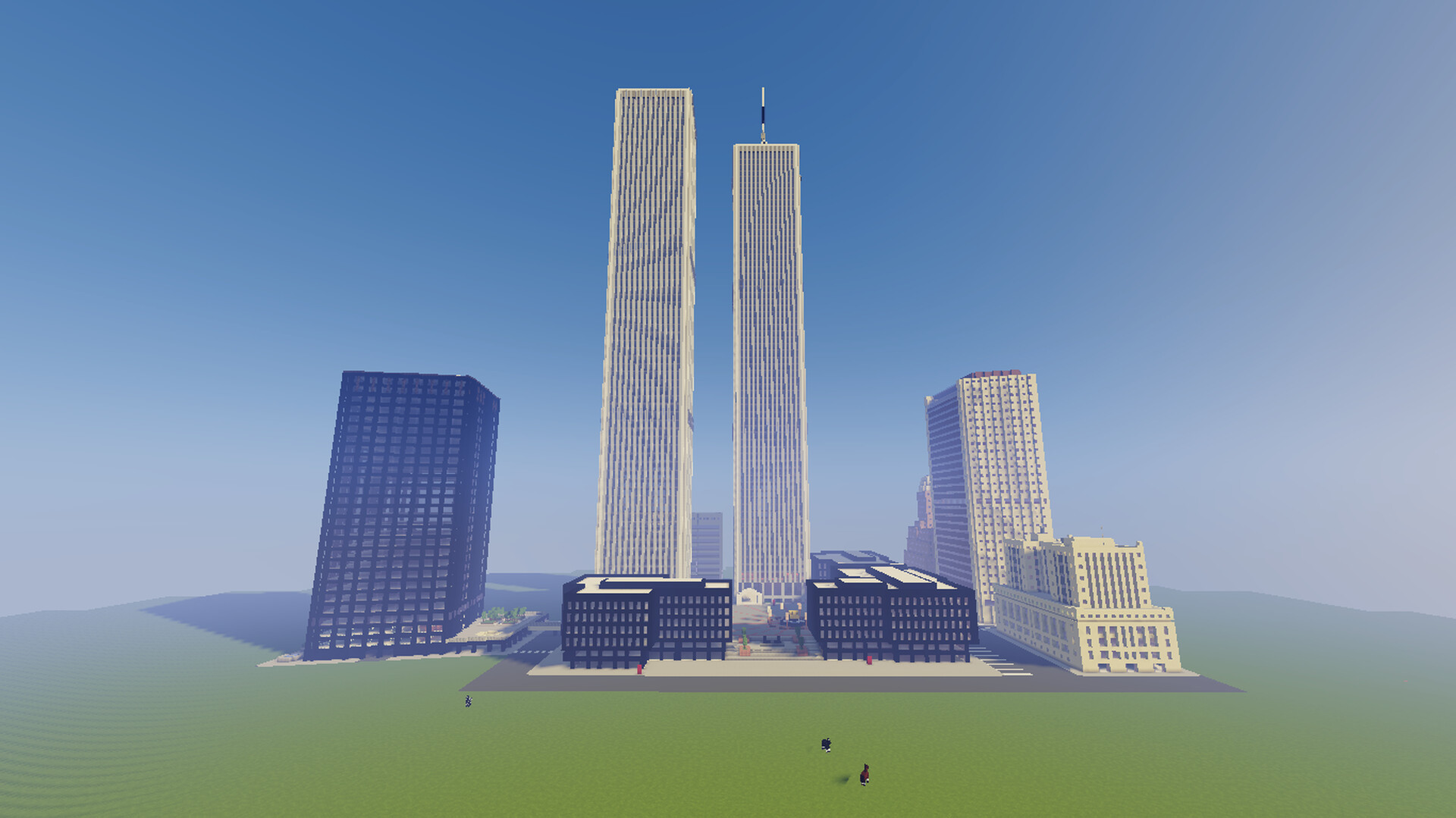 Original WTC (World Trade Center) 1973 - 2001 Minecraft Map