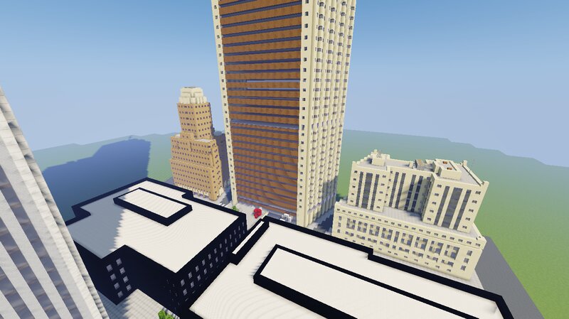 Original WTC (World Trade Center) 1973 - 2001 Minecraft Map