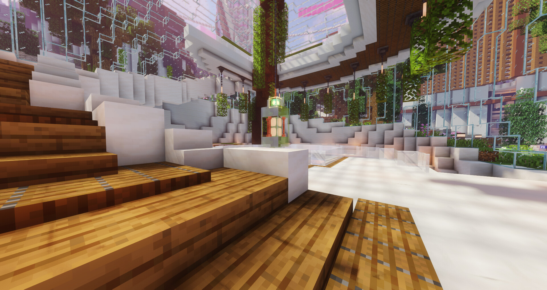MMU Minecraft Competition -- Futuristic University Minecraft Map