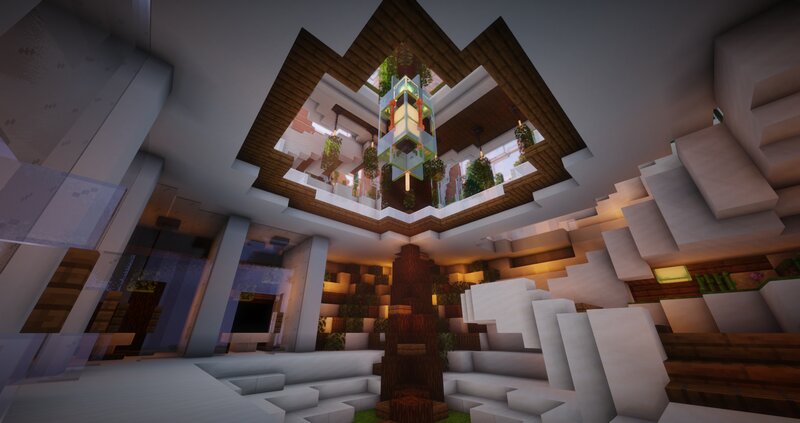 MMU Minecraft Competition -- Futuristic University Minecraft Map