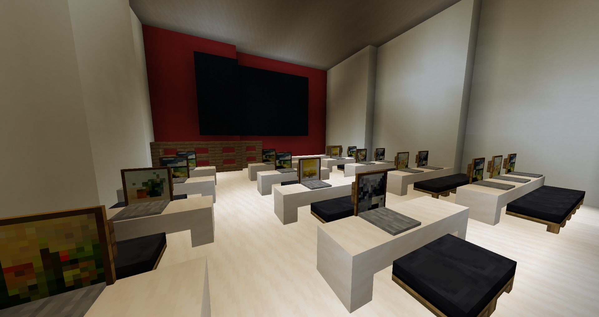 MMU Minecraft Competition -- Futuristic University Minecraft Map