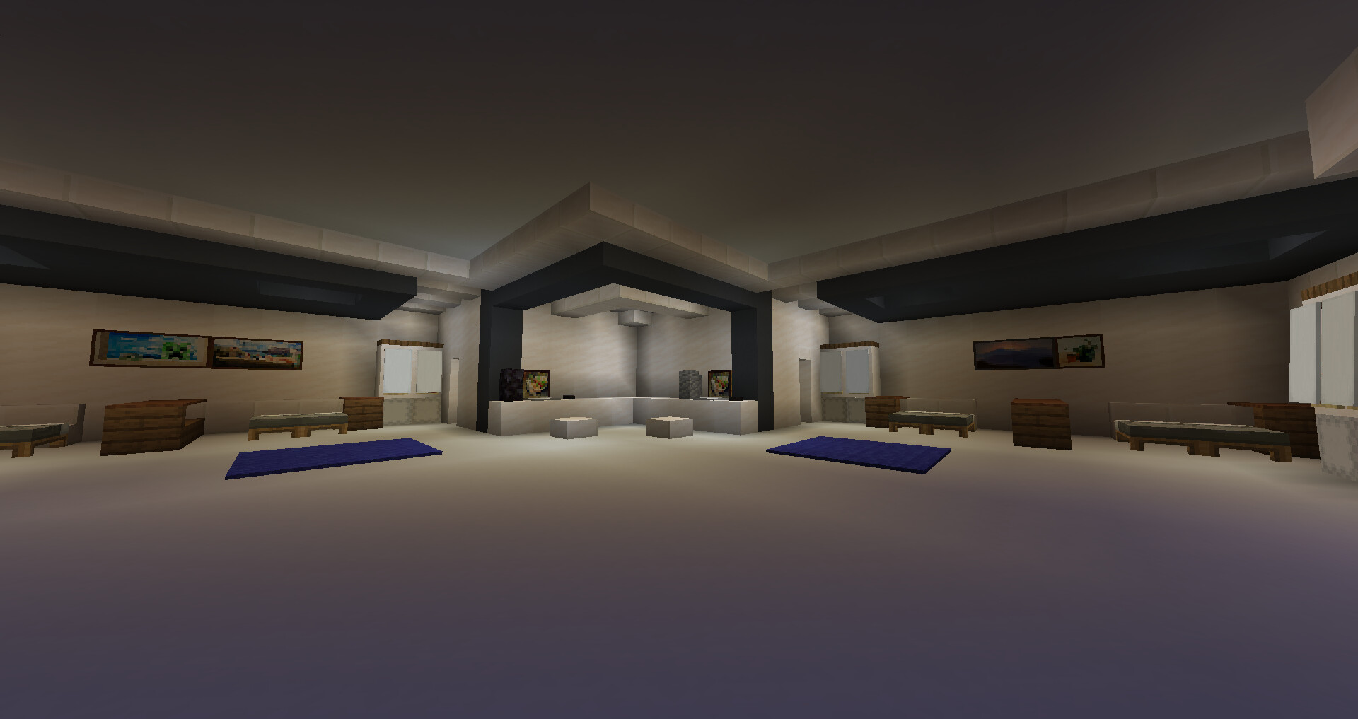 MMU Minecraft Competition -- Futuristic University Minecraft Map