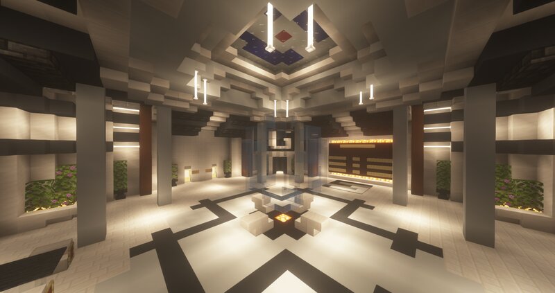 MMU Minecraft Competition -- Futuristic University Minecraft Map