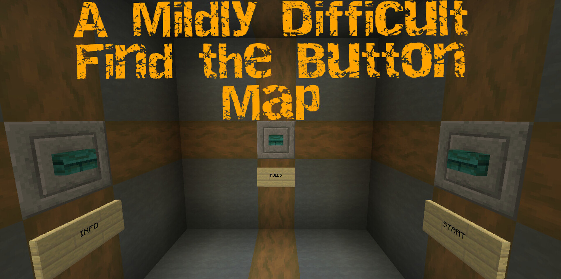 A Mildly Difficult Find the Button Map Minecraft Map