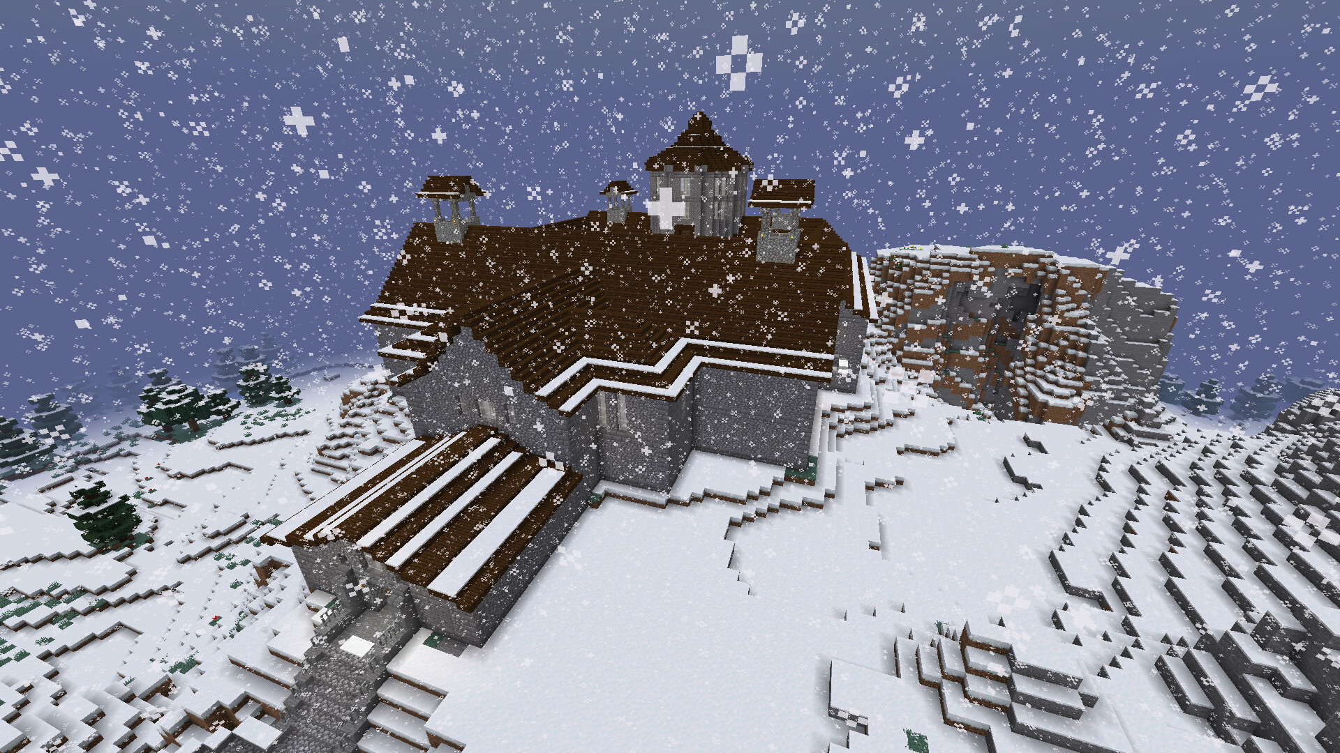 Zelda - Twilight Princess Snowpeak Mansion Minecraft Map
