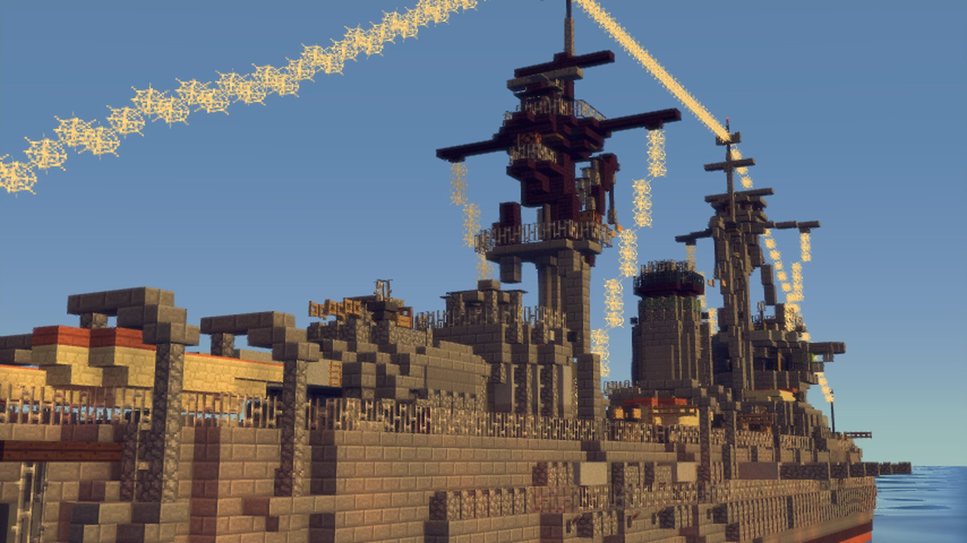 A Battle ship (Without Schematic file-Now yet) Minecraft Map