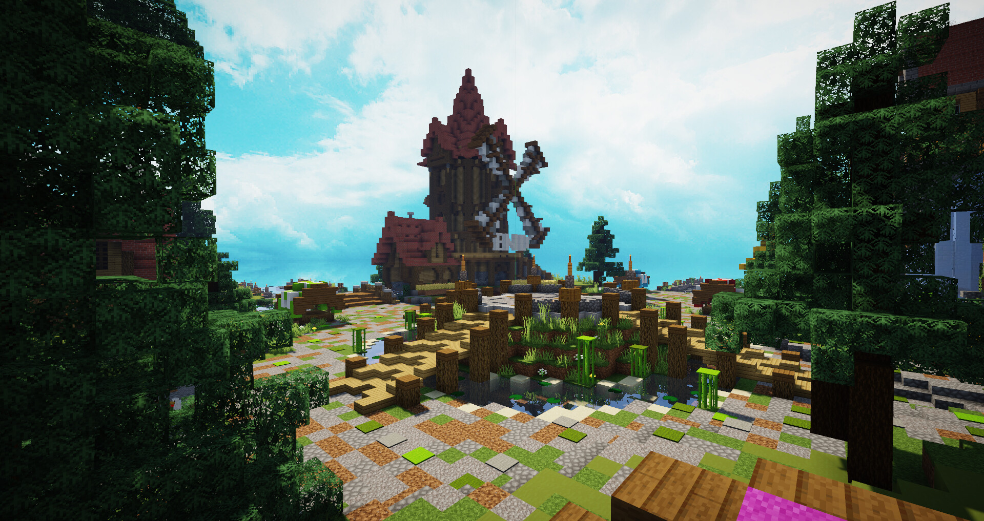 HCF Spawn + Road - Medieval Theme [Free Download] Minecraft Map