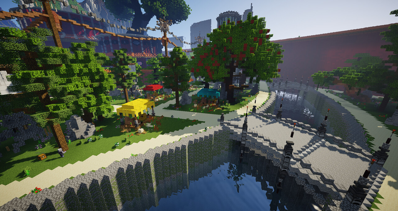 Hidden Leaf Village / Konohagakure | Minecraft Map