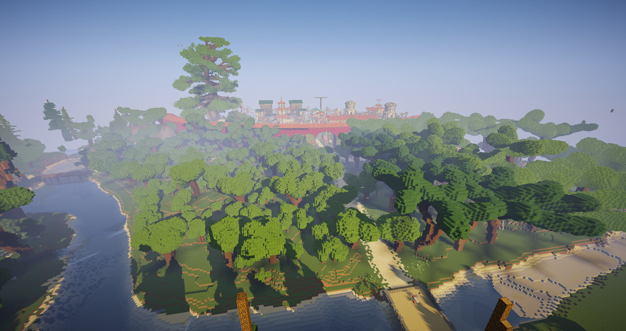 Hidden Leaf Village / Konohagakure | Minecraft Map