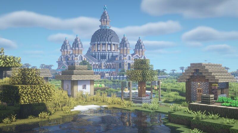 Grand Exchange (Villager Trading Hall) Minecraft Map