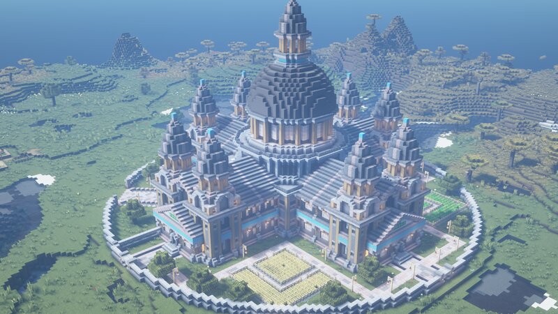 Grand Exchange (Villager Trading Hall) Minecraft Map