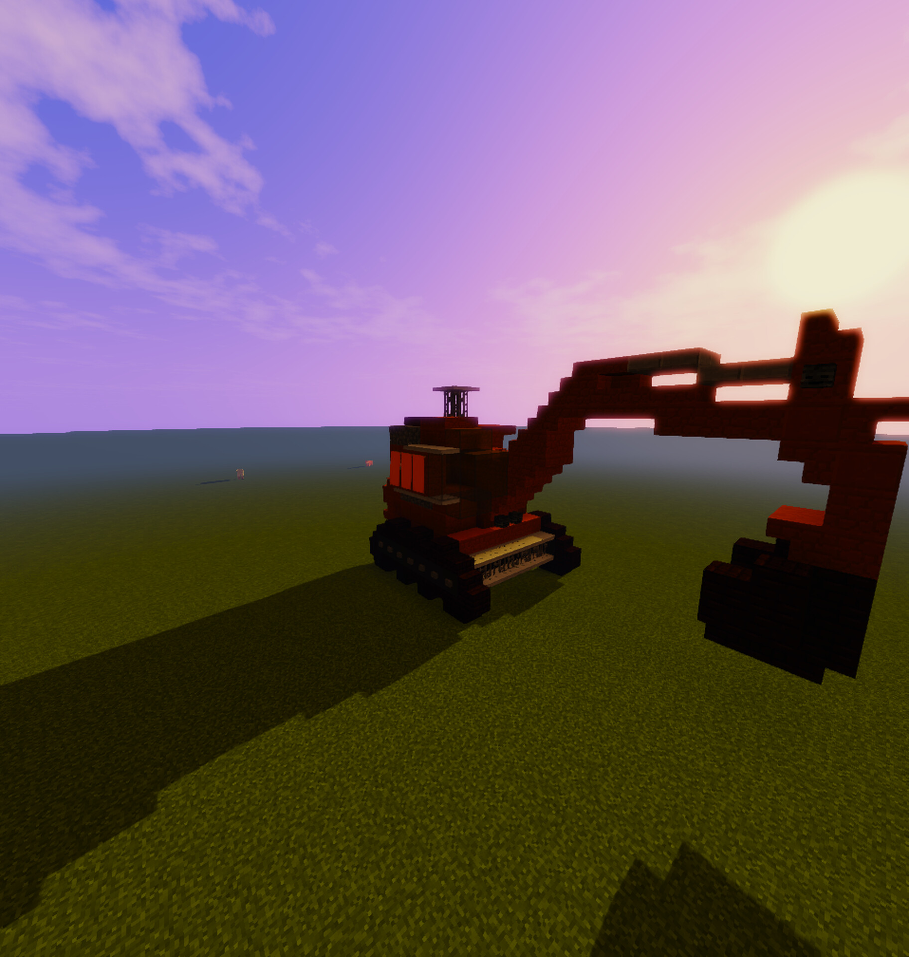 Large Industrial Crawler Excavator Schematic (1.12+) Minecraft Map