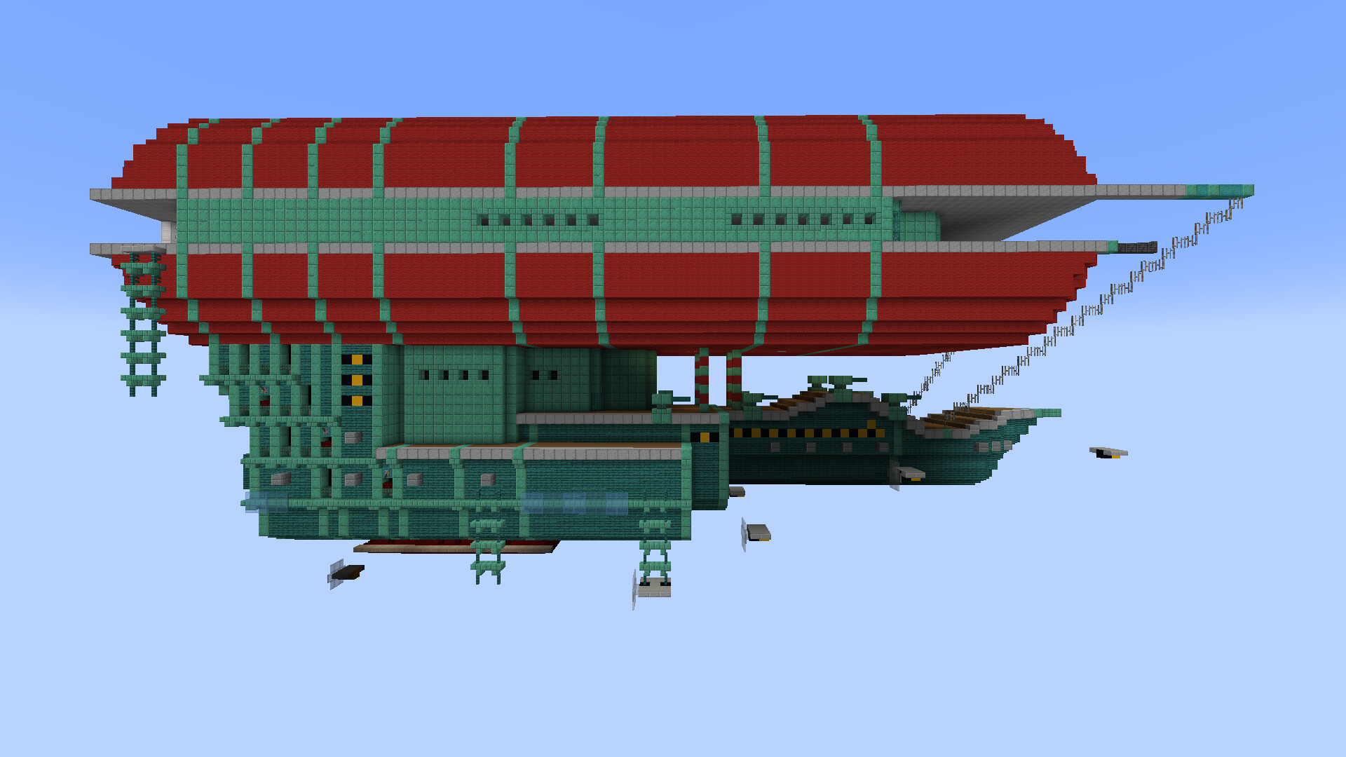 The Sky Base Zone Minecraft Map