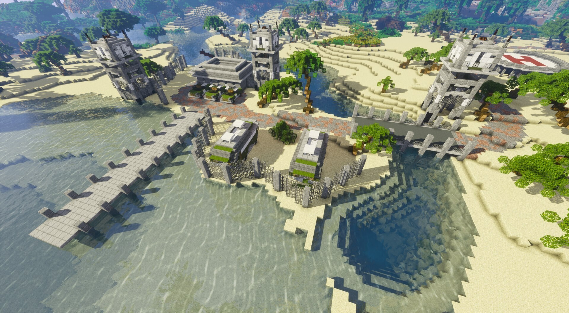 [Apocalyptic Army Base] The Last Lost Regiment Minecraft Map