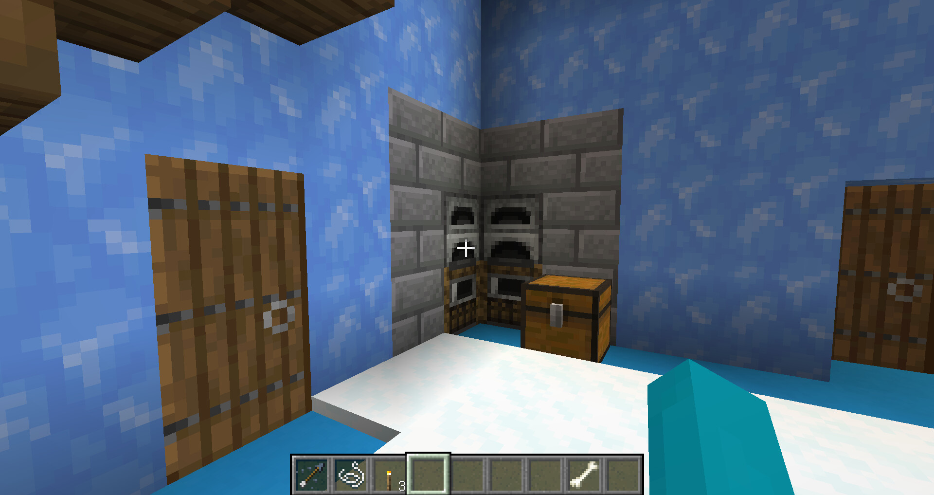 Zamek z lodu: mapa na pvp po polsku Minecraft Map