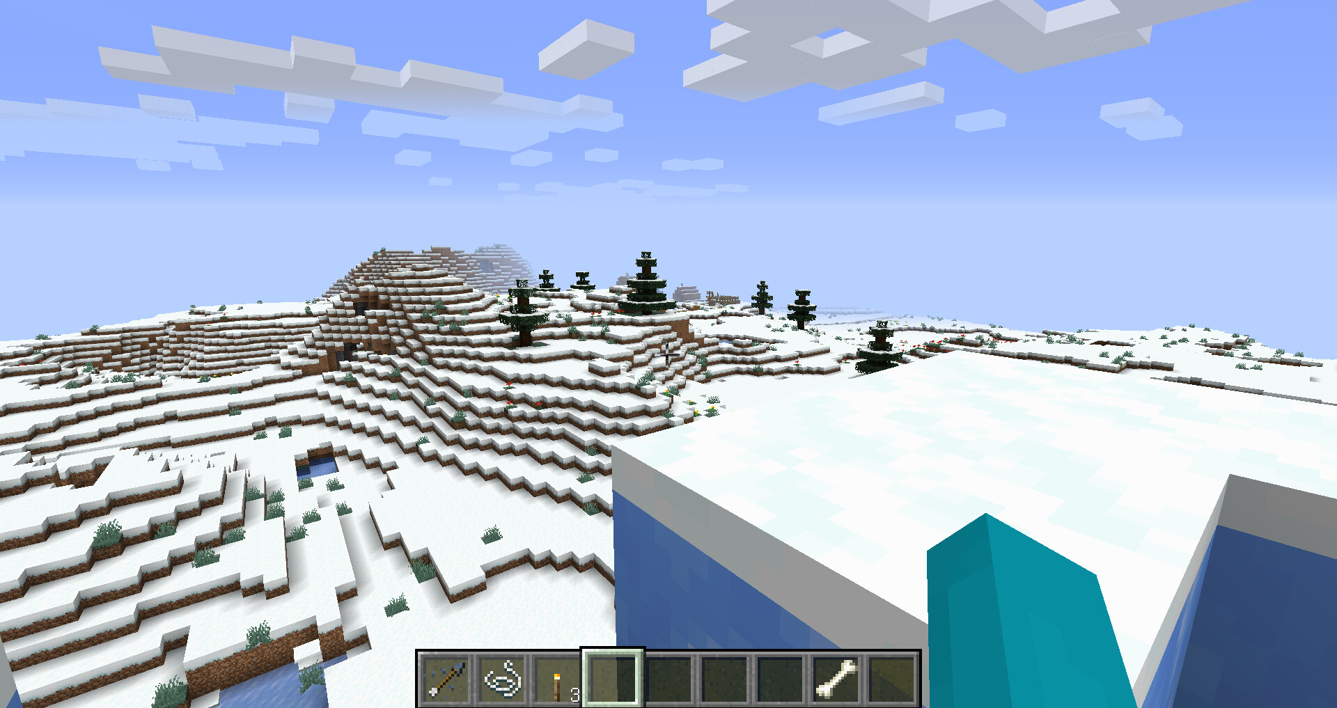 Zamek z lodu: mapa na pvp po polsku Minecraft Map