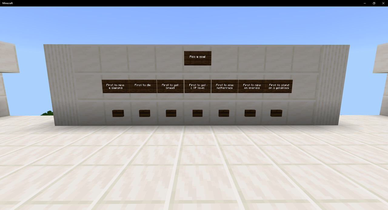 Quests Battle v1.0 - Multiplayer Survival Minigames Minecraft Map