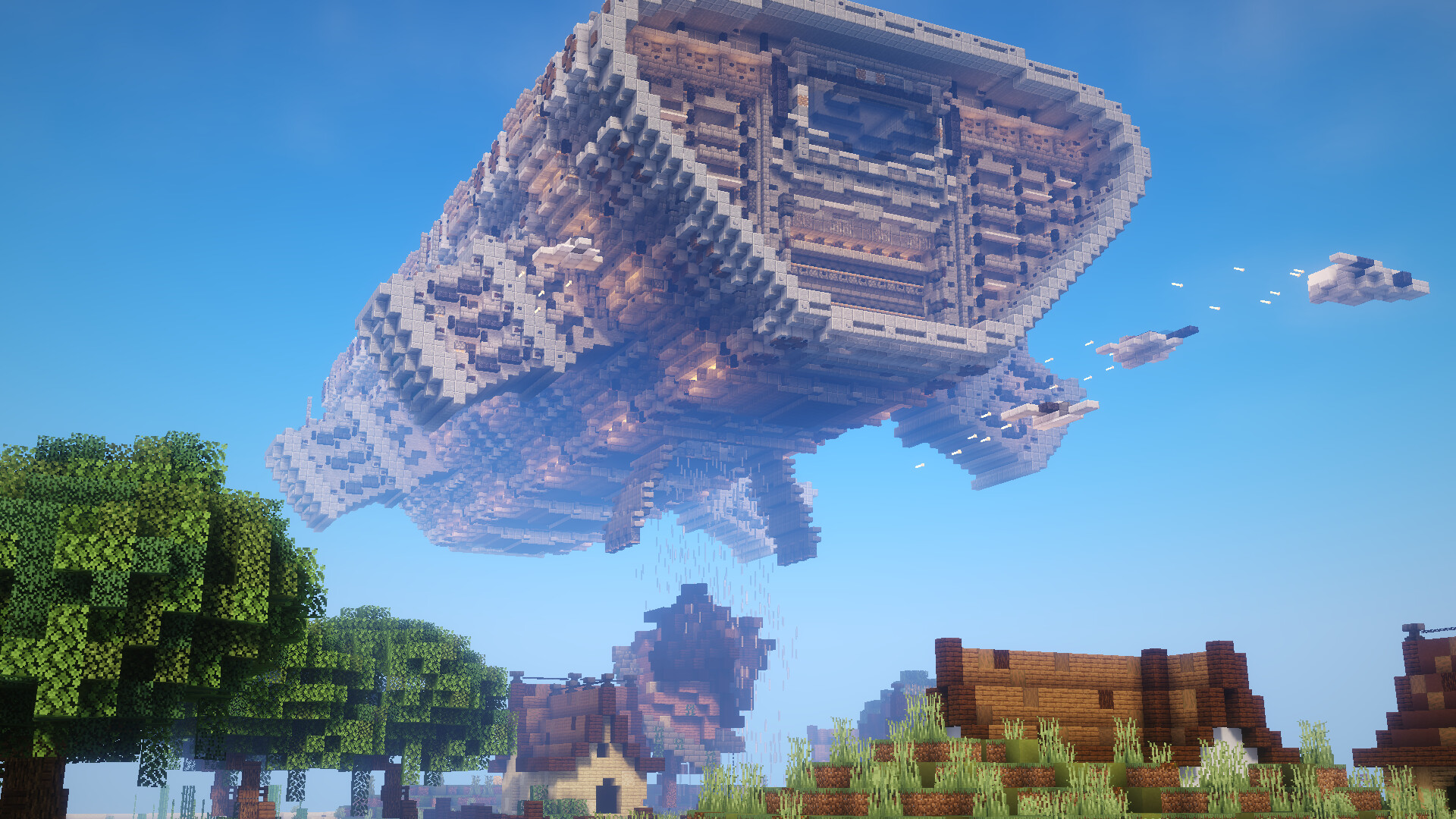 Alien Spaceship Minecraft Map