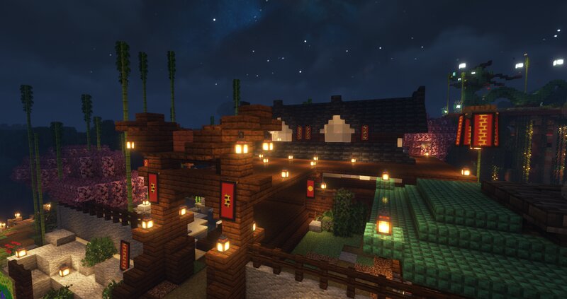 Izeya village Minecraft Map