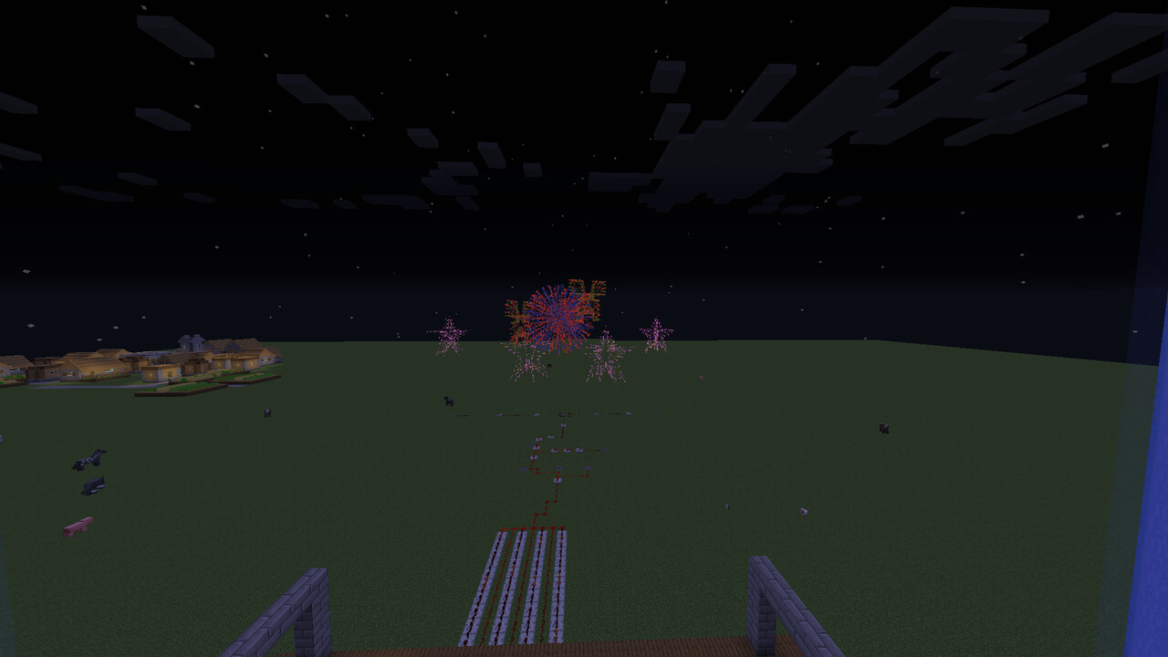 Grand Minecraft Firework SHOW! Minecraft Map
