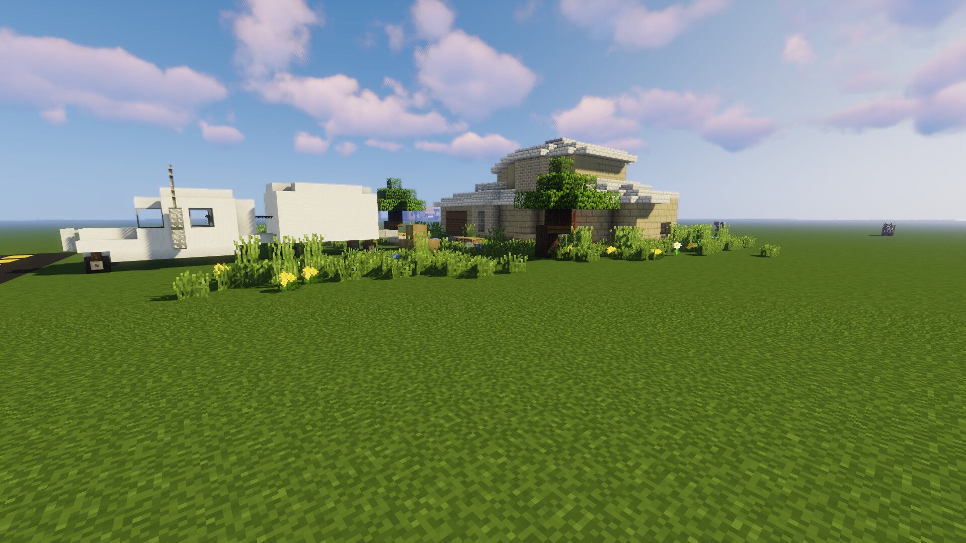 American House Minecraft Map