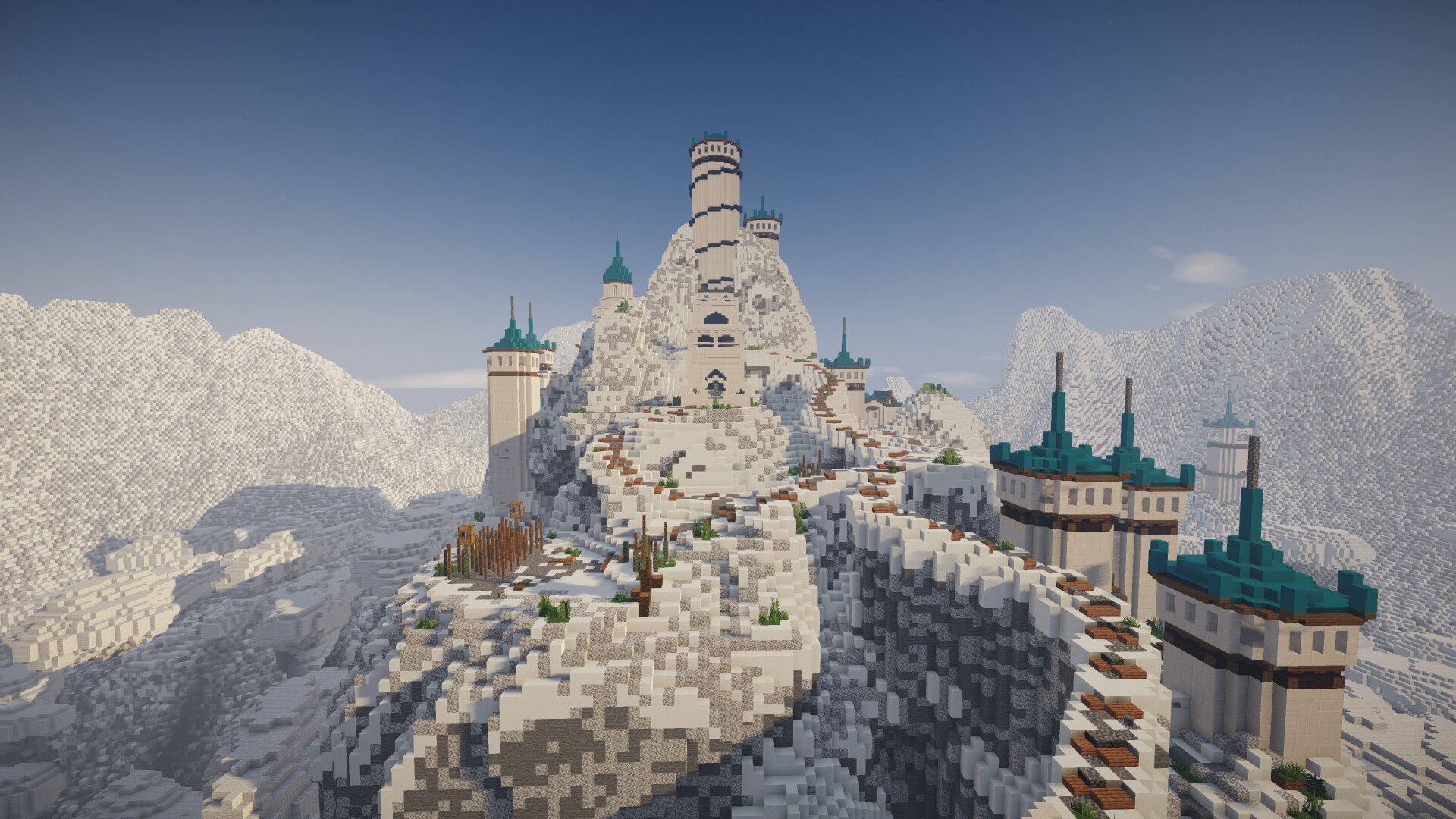 Southern Air temples Minecraft Map