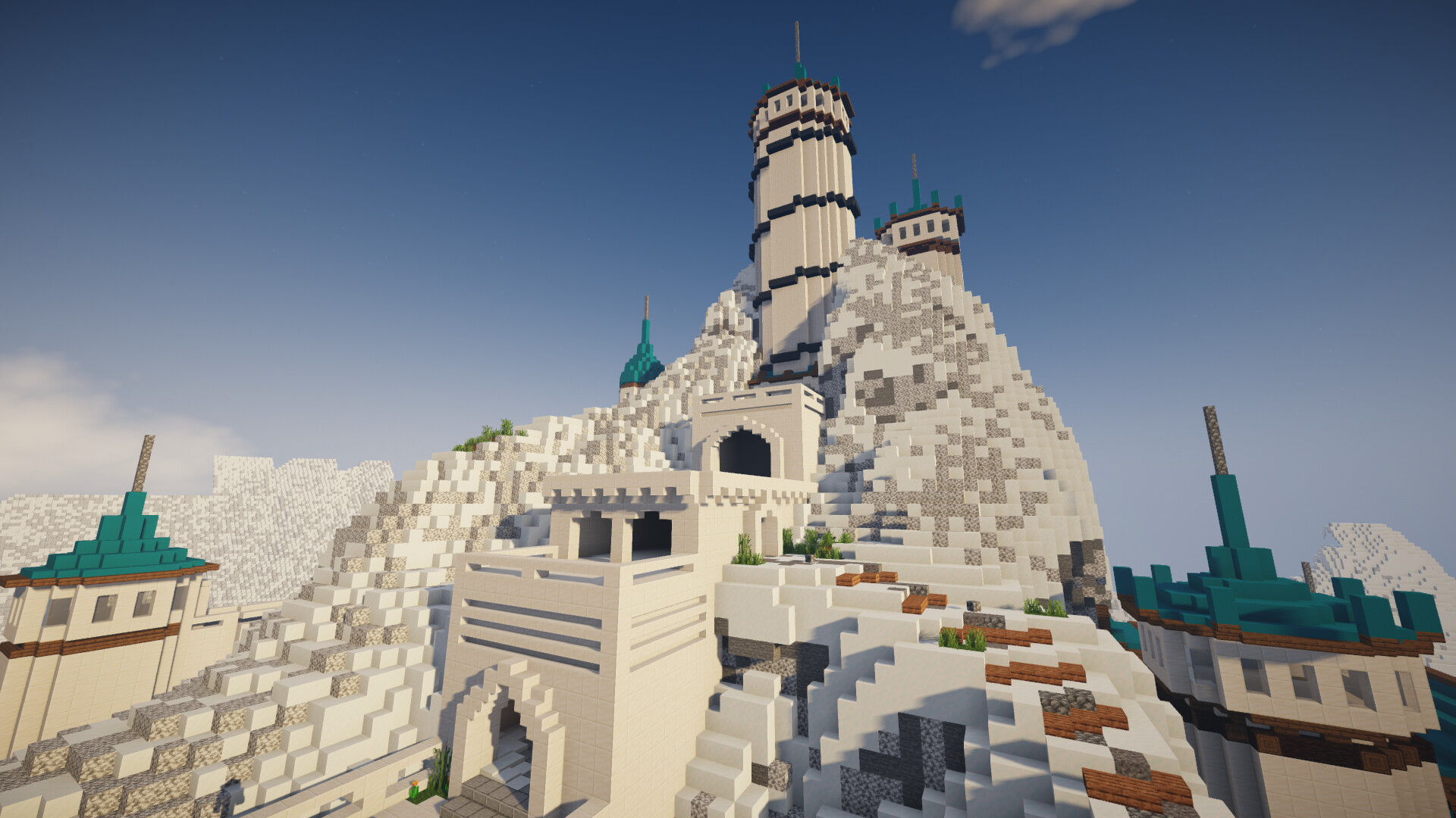 Southern Air temples Minecraft Map