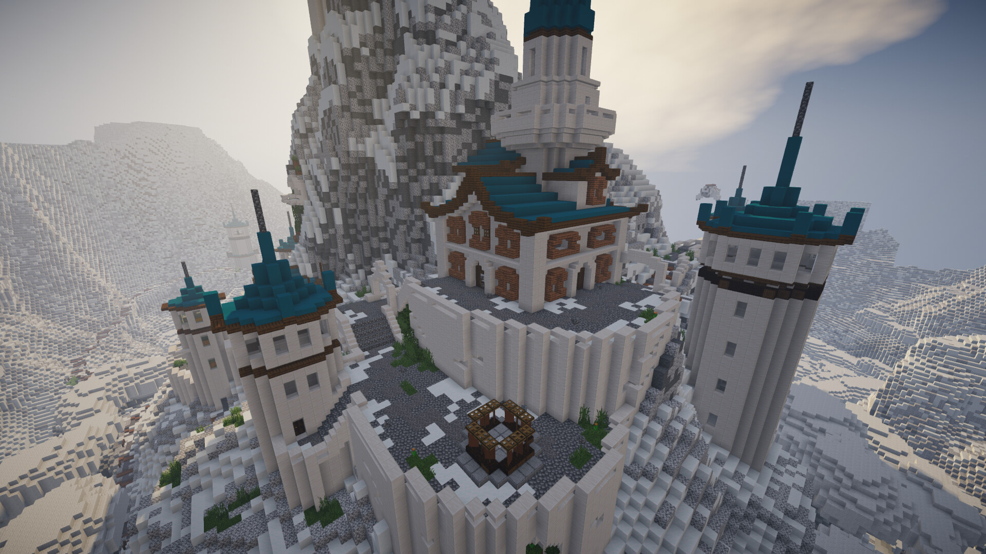 Southern Air temples Minecraft Map