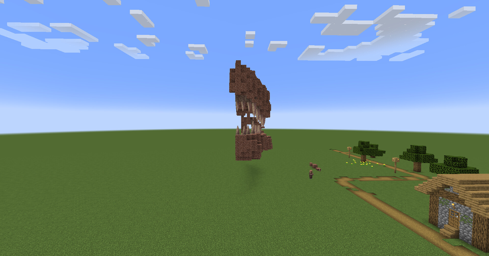 Minecraft T-Rex Skull Minecraft Map