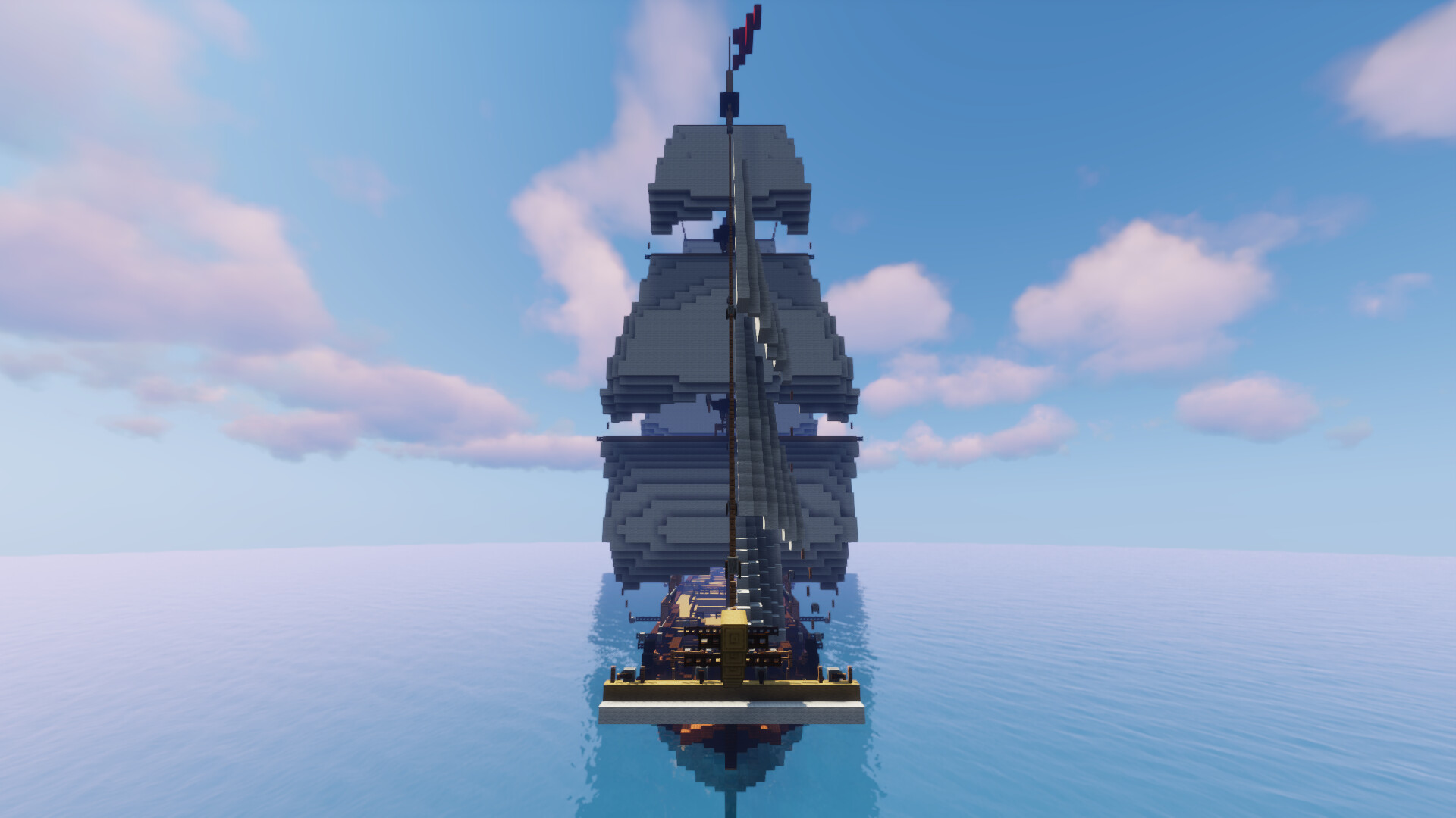 Super- heavy frigate , Mare Rosa Minecraft Map