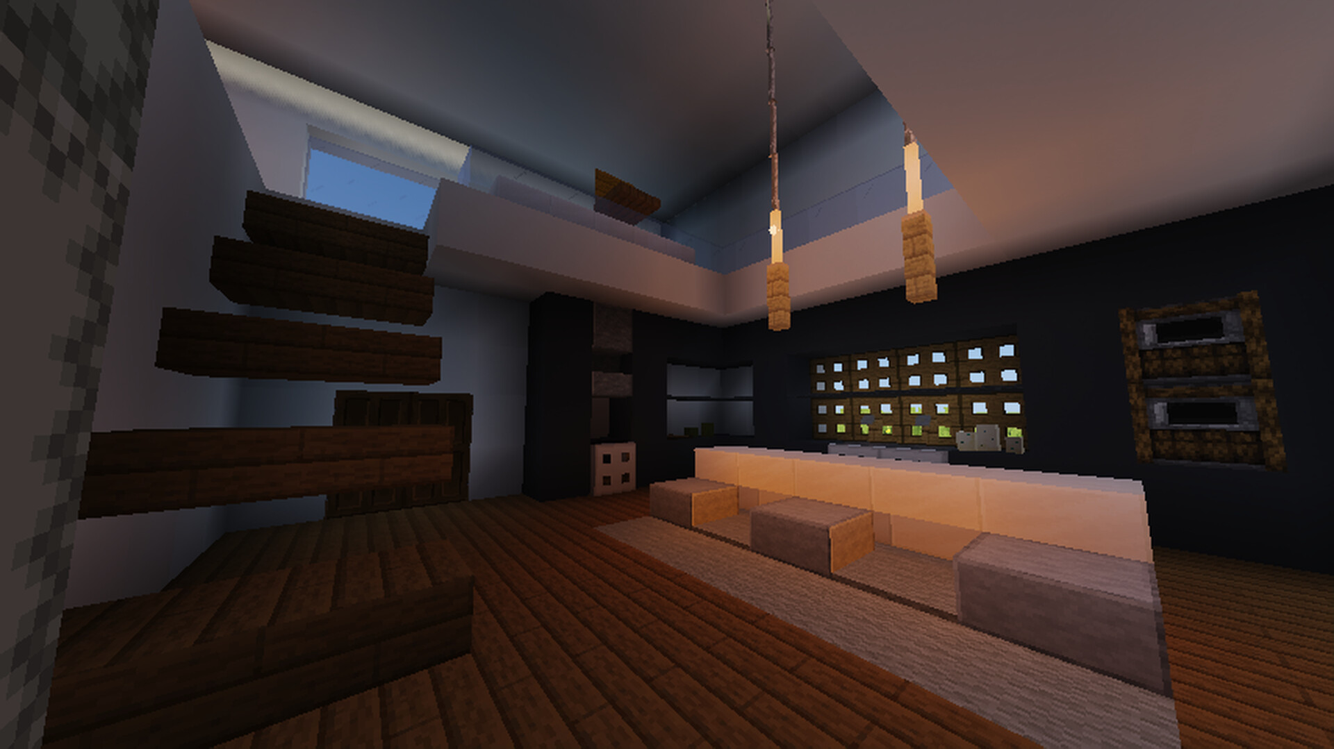 1.16.5 Modern Loft Minecraft Map