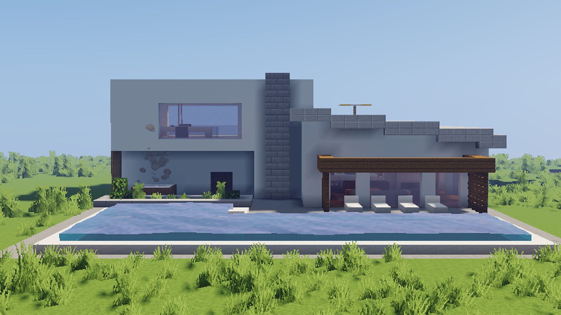 1.16.5 Modern Loft Minecraft Map