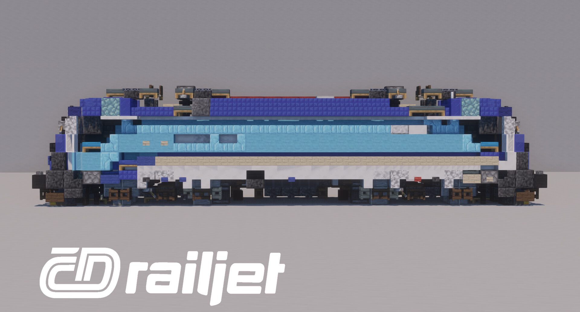 ČD Railjet 1216 233 | 1.5:1 Scale Minecraft Map