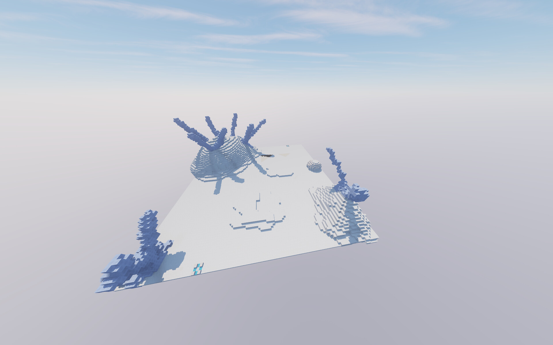 Snow Land > Arena Map Minecraft Map