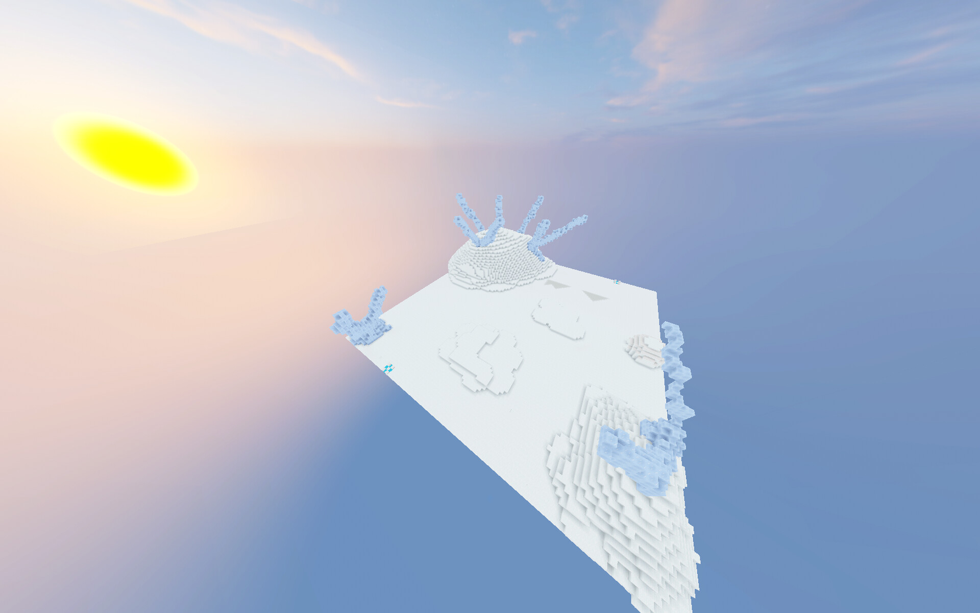 Snow Land > Arena Map Minecraft Map