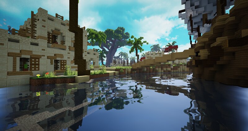 HCF Spawn - Summer Theme Minecraft Map